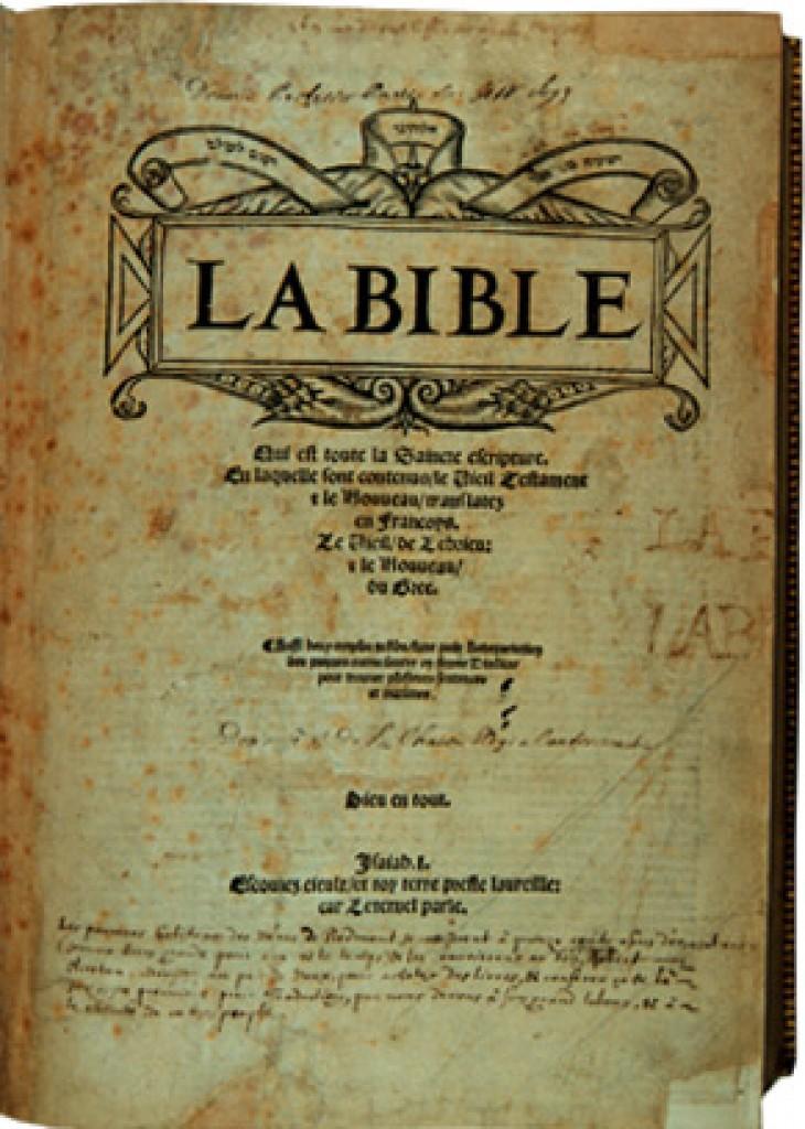 Olivétan (1506-1538) - Musée protestant